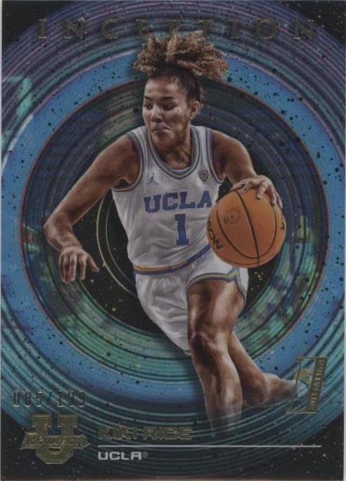 2022-23 Bowman Inception University - Kiki Rice #52 Aqua Foil V1 /199 ...
