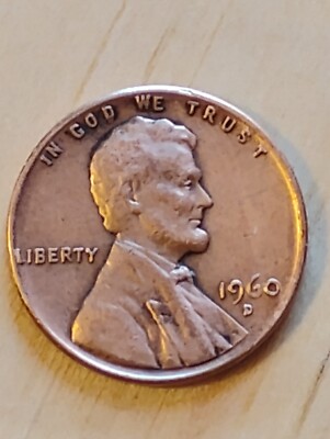 1960 D Penny L On Edge | eBay