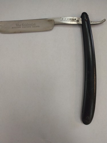 A.J. Jordan The Celebrated Hollow Ground Straight Razor | eBay