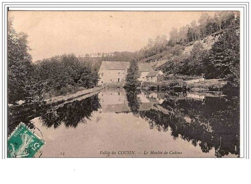 89.VALLEE DU COUSIN.MOULIN DE CADOUX. | eBay