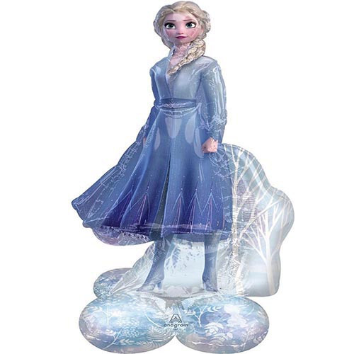 Frozen Elsa Airloonz Fill With Air Balloon 54" 26635430258| eBay
