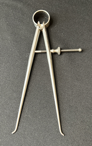 Vintage L. S. Starrett 6 1/4" Round Leg Inside Caliper USA | eBay