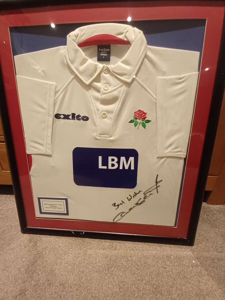 Andrew Flintoff Signed Shirt | eBay UK