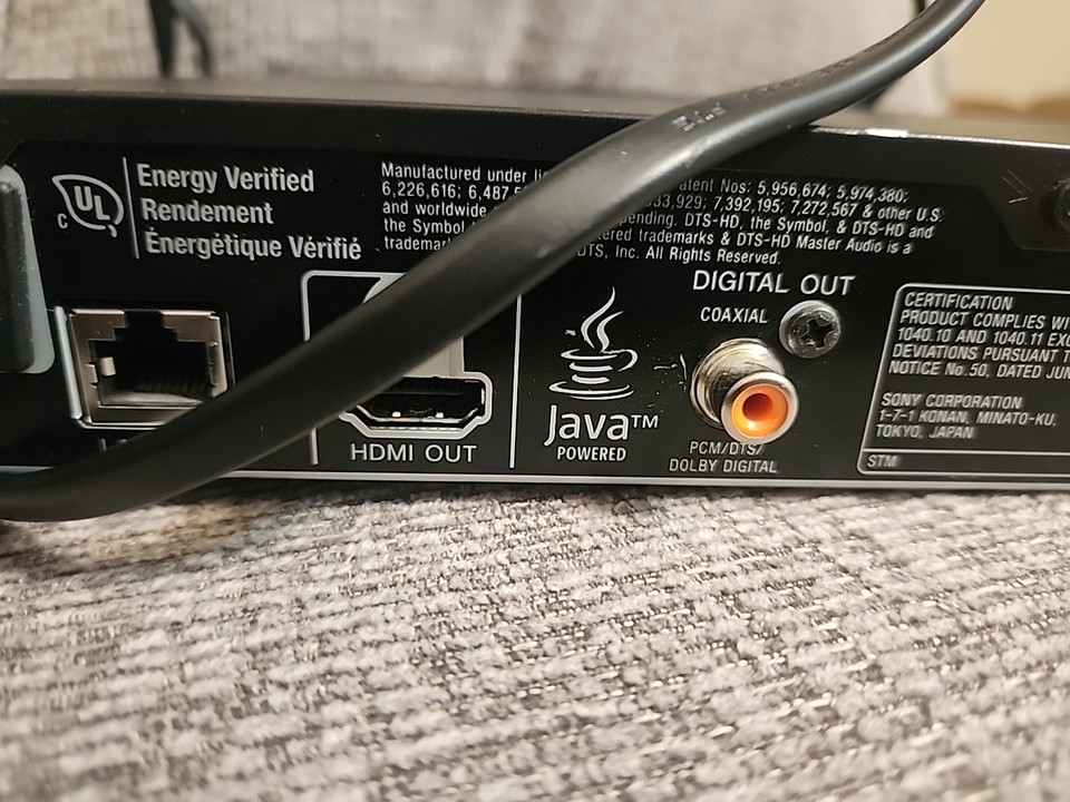 Sony BDP-S3100 Blu-ray DVD Player With Remote. Tested, Works | eBay