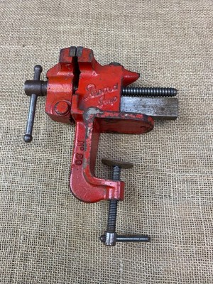 VINTAGE RECORD IMP No 80 WORK BENCH VICE WITH ANVIL | eBay UK