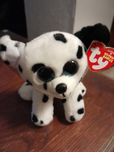 TY CATCHER Dalmation Dog Beanie Babies w/Tag 6" Velvety Plush Bean | eBay