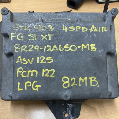 FORD FG XT FALCON 4 SPD AUTO DEDICATED GAS ECU - 82MB - STK 903 | eBay ...