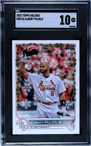 2022 Topps Holiday - Albert Pujols #HW123 for sale online | eBay
