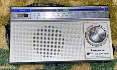 Vintage Panasonic FM/AM 2Band Receiver/Radio RF-557 Tested | eBay