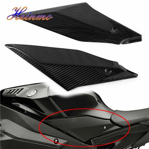 3K Carbon Fiber Tank Side Panel Cover Panel Fairing For Yamaha R1 R1M ...