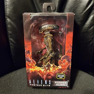 NECA Aliens Fireteam Elite Runner Alien Action Figure SEALED NIB 7in ...
