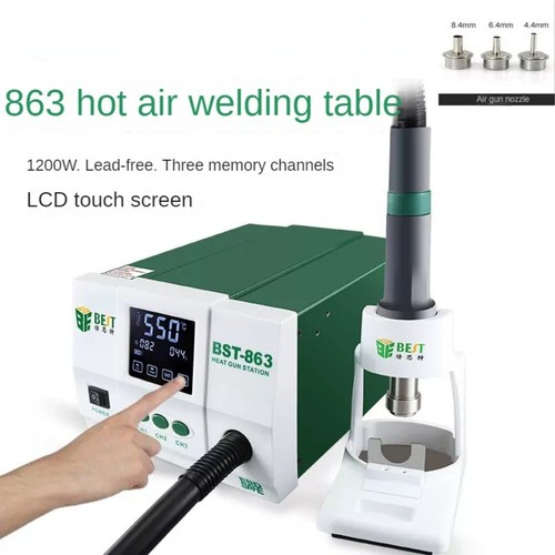 Hot Air Gun Motherboard Desoldering Station BST-863 Digital Display ...