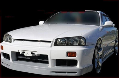 JDM GTR Design STYLE bumper Lip for Nissan Skyline R34 GTT Er34 HCR34 ...