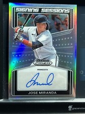 Jose Miranda Baseball Trading Card Checklist