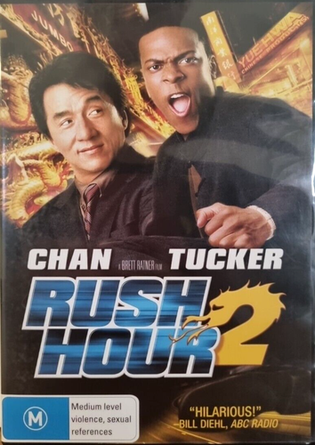 Rush Hour 2 (DVD, 2008) Jackie Chan, Chris Tucker, Region 4 PAL - Like ...