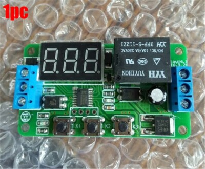 1Pcs 1 Channel Relay Module 12V Led Automation Delay Timer Control Switch uz | eBay