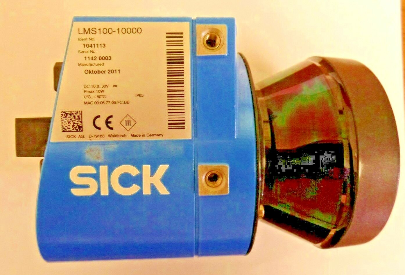 SICK LMS100-10000 Laser Scanner/ Sensor, For Parts/ Repair | eBay