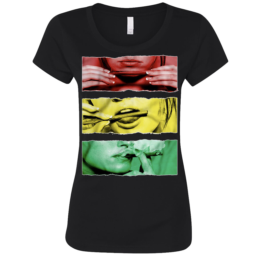 Girls Rolling Blunts