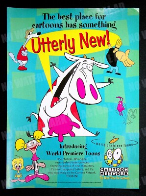 World Premiere Toons Cartoon Network 1995 Trade Print Magazine Ad ...