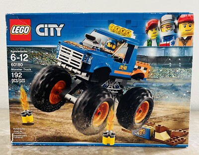 LEGO City Monster Truck 60180 Building Kit (192 Piece) NIB RETIRED | eBay