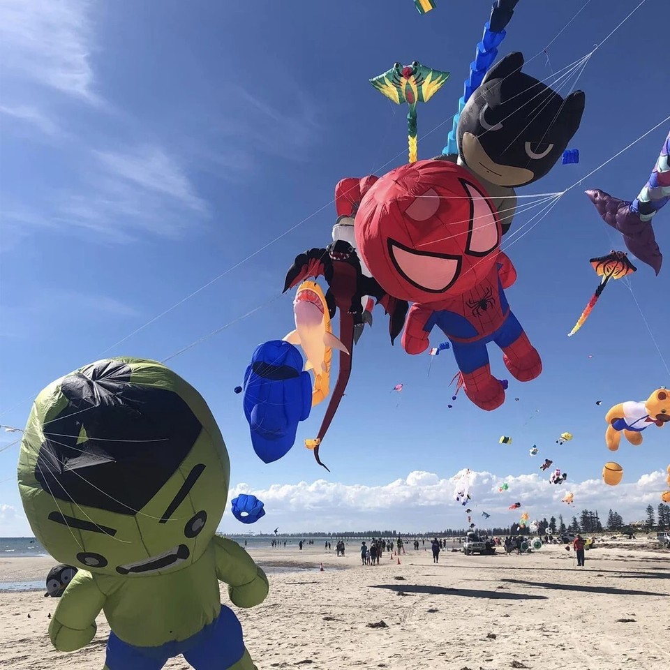 9KM 3m NEW Kite Soft Inflatable Line Laundry Kite 30D Ripstop Nylon ...