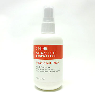 CND Creative Nail SOLARSPEED Solar Speed - fast dry spray 4oz/120ml | eBay