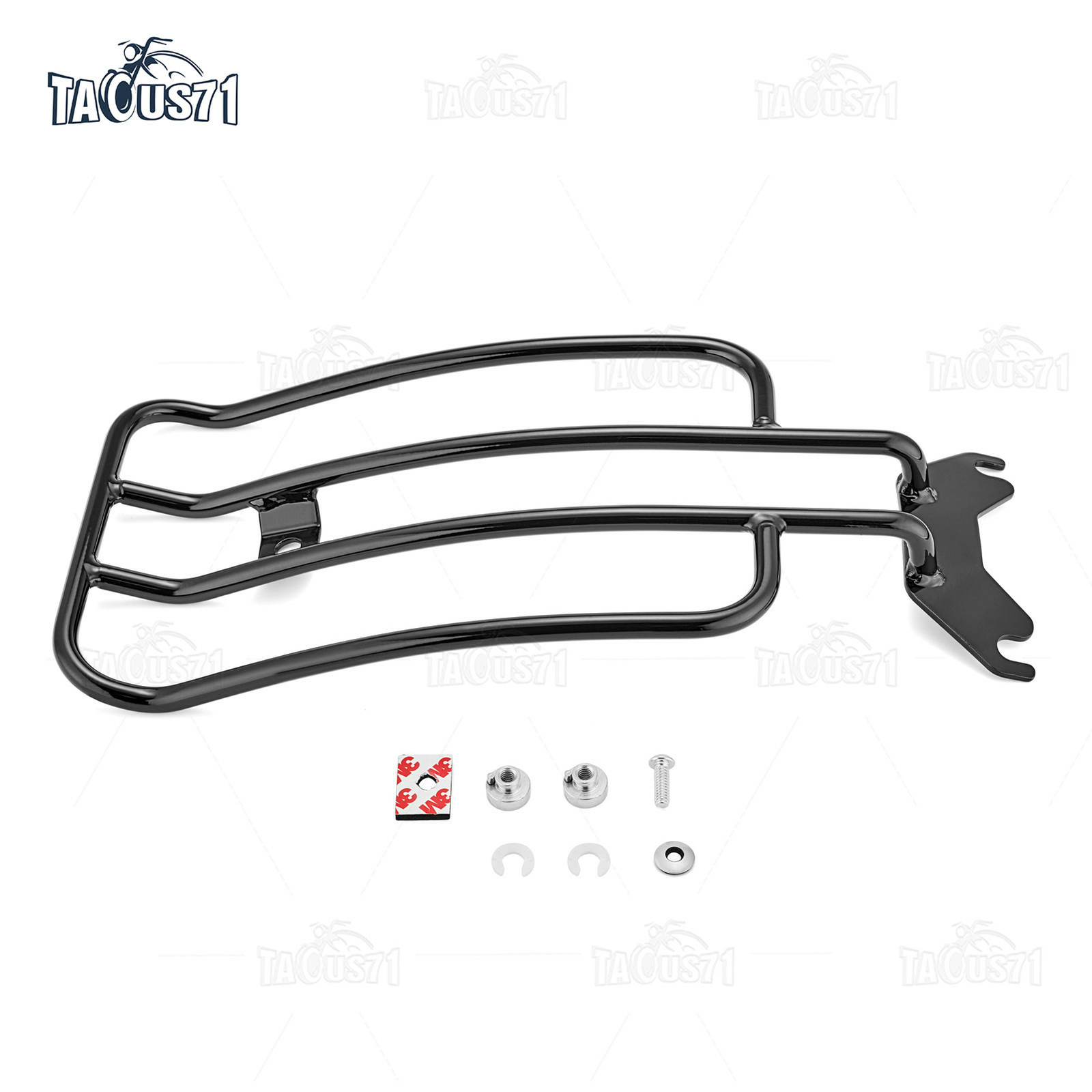 Detachable Solo Luggage Rack For Harley Softail Slim FLS Breakout FXBR ...