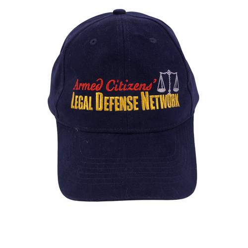 Armed Citizens Legal Defense Network Mens Baseball Cap Hat Navy Blue ...