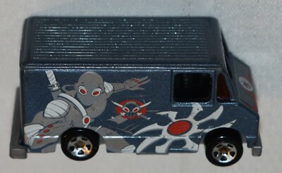 Hot Wheels Blue 1986 Van with Ninjas Tampo Made in Malaysia | eBay