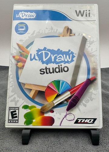 uDraw Studio Wii Video Game Multiplayer Drawing Art Creativity ...