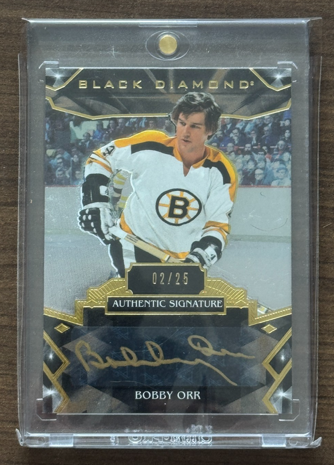 2019-20 Black Diamond Pure Black #BDBBO Bobby Orr Auto Autograph /25 ...