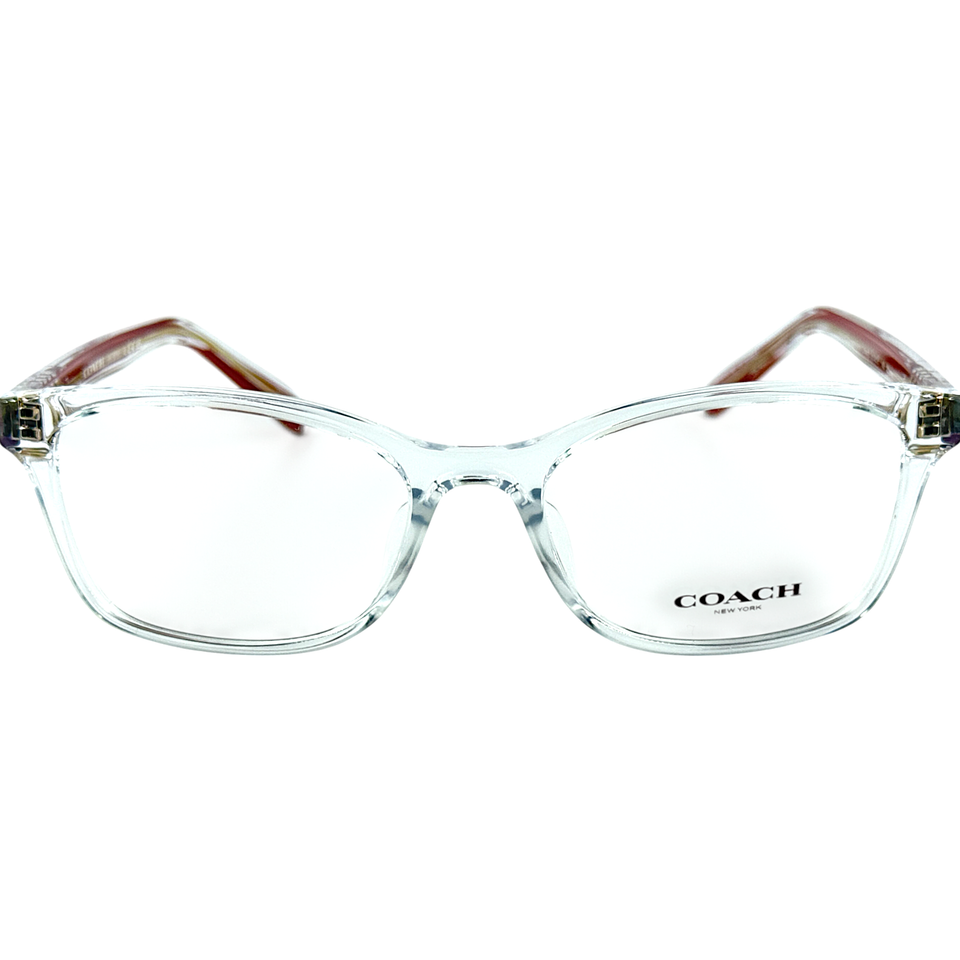 Coach HC6216U Womens Plastic Eyeglass Frame 5111 Transparent Clear 51 ...