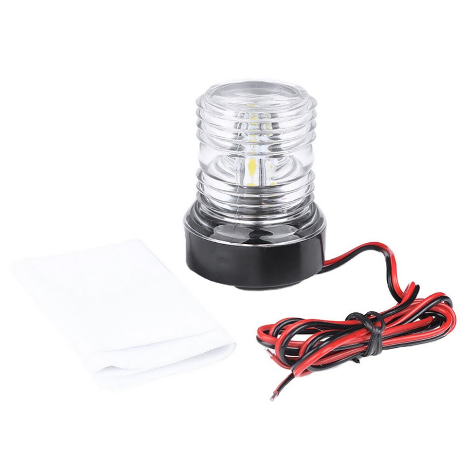 Marine LED Anchor Navigation Light Boat Yacht Light All Round 360 Degree White | eBay