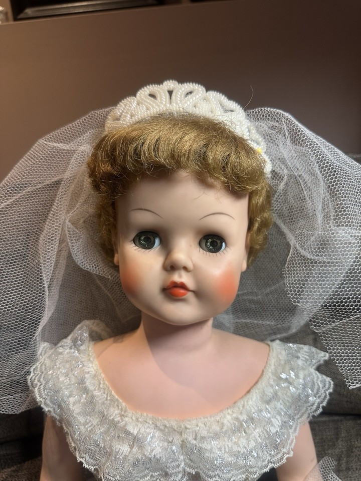 Vtg Betty The Beautiful Bride Doll 1957-59 By Deluxe Reading. 29” | eBay