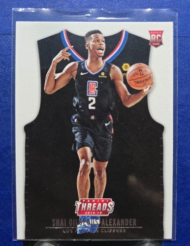 Shai Gilgeous-Alexander 2018-19 Panini Threads Statement Rookie Card ...