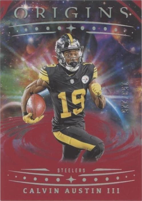 2025 Panini Origins - Calvin Austin III, Calvin Austin III #54 Red /225 ...