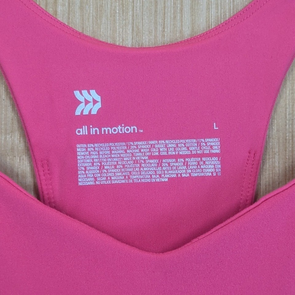All in Motion Active Tennis Prep Dress Racerback Pink Activewear Women ...