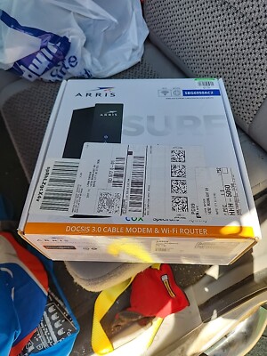 Arris SURFboard (16x4) Docsis 3.0 Cable Modem Plus (SBG6950AC2),NO CORD ...