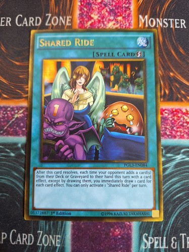 Yu-Gi-Oh! Shared Ride PGL3-EN084 Gold Rare 1st Edition Near Mint d4/ | eBay