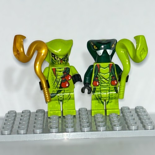 Lego Ninjago Lasha & Spitta Minifigure + 2 Accessories | eBay