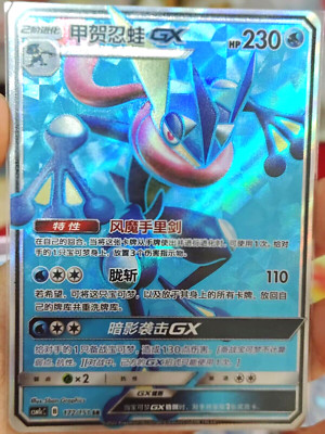 Pokemon TCG S-Chinese Card Sun&Moon Greninja-GX CSM1cC-172/151 SR Holo | eBay