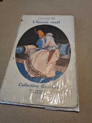 Antique French Erotic Pulp Fiction Collection Gauloise Les Fiances En ...
