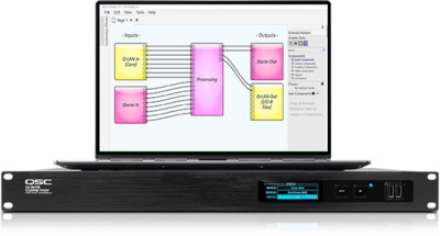 QSC Q-SYS Core 110F USB/Flex Channel Audio | eBay