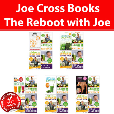 Joe Cross The Reboot with Joe Books Juice Diet Recipe Book | variation ...