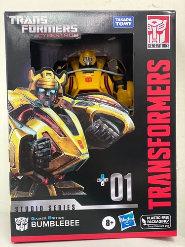 HASBRO TRANSFORMERS STUDIO SERIES GAMER EDITION 001 DELUXE BUMBLEBEE ...