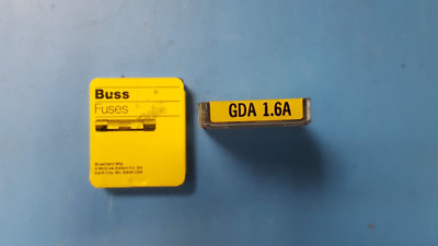 (5 PCS)BUSSMANN GDA-1.6A FUSE, 1.6A, 5X20MM, FAST ACTING | eBay