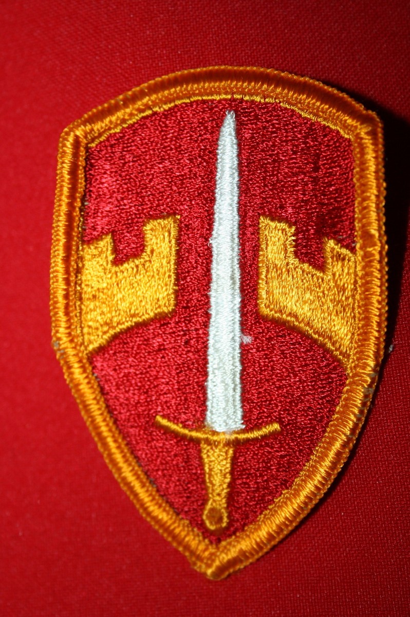 Us Army Cloth Patch Engineer Command Vietnam Full Color 23 Army Name