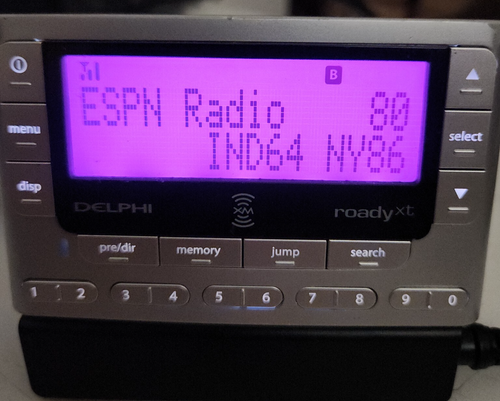 ACTIVATED SIRIUS XM Delphi Roady XT Radio ONLY Active Subscription READ ...