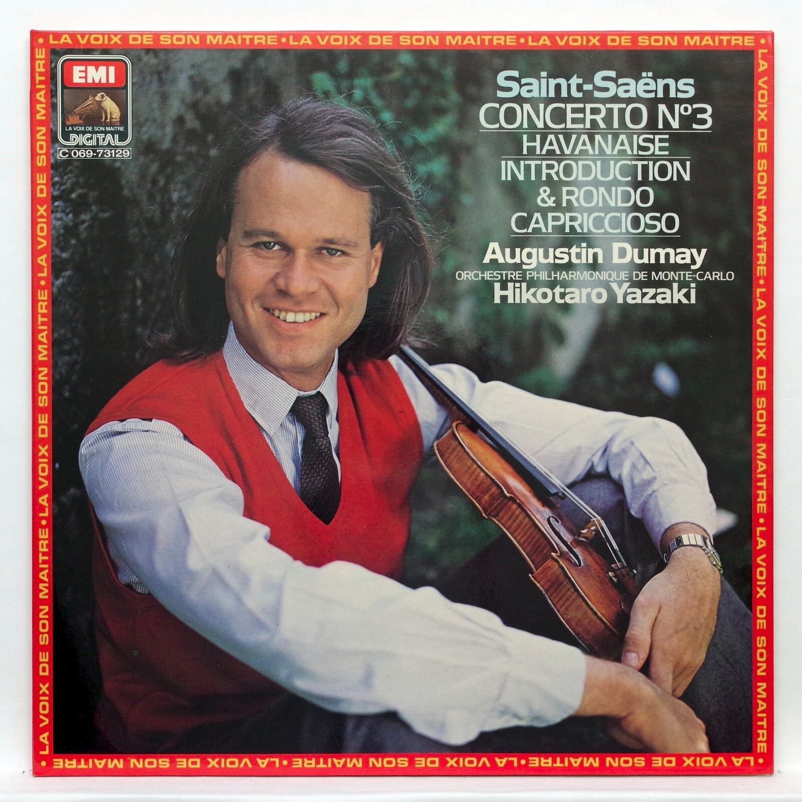 AUGUSTIN DUMAY ⸻ SAINT-SAENS violin concerto no.3, havanaise ⸻ EMI LP ...