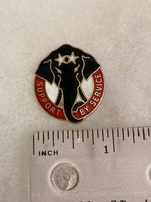 Authentic US Army 36th Transportation Battalion Unit Crest DUI Insignia ...
